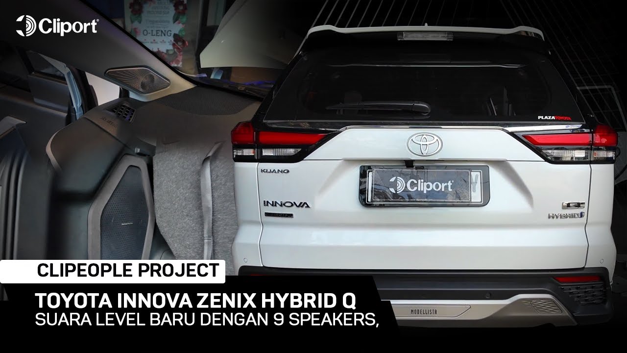 Innova Zenix Hybrid Q with 9 Speakers — A Whole New Level of Sound ...